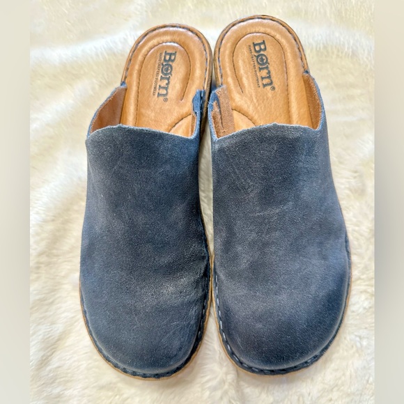 Born | Shoes | Born Womens Andy Wooden Print Platform Clogs Light Blue ...